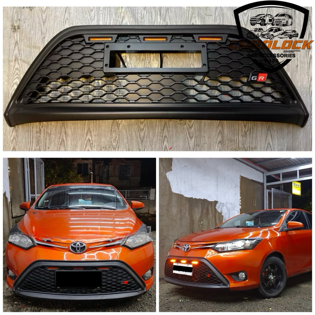 Toyota Vios 2014 - 2018 GR Grill | Shopee Philippines