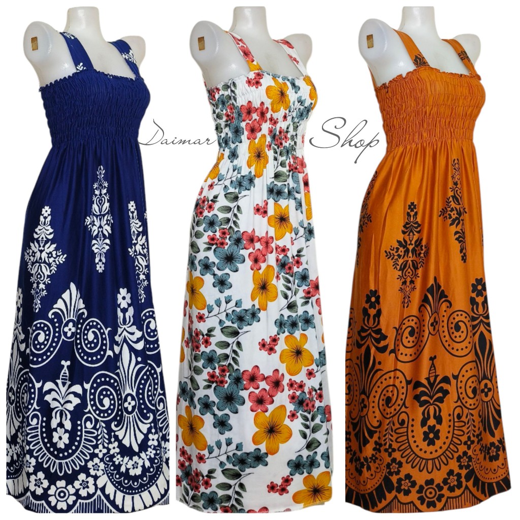 Long Daster | Flat Strap | Medium to Large | Free Size | Cotton Spandex ...