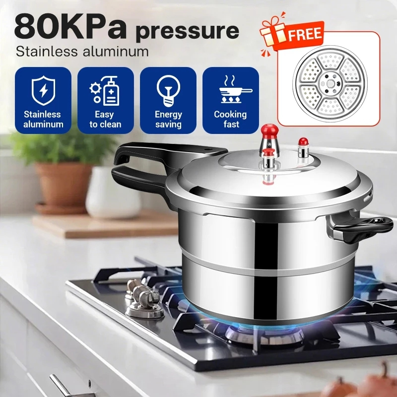 Jeff Pressure Cooker 3L, 4L, 5L, 7L 9L Domestic Gas/induction cooker ...