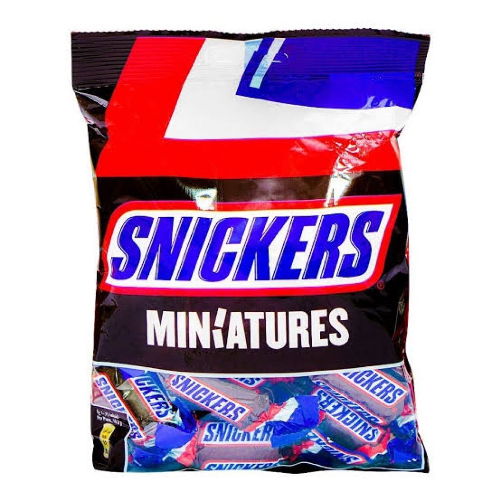 Snickers Miniature Chocolate Mini Bar Pouch | Shopee Philippines