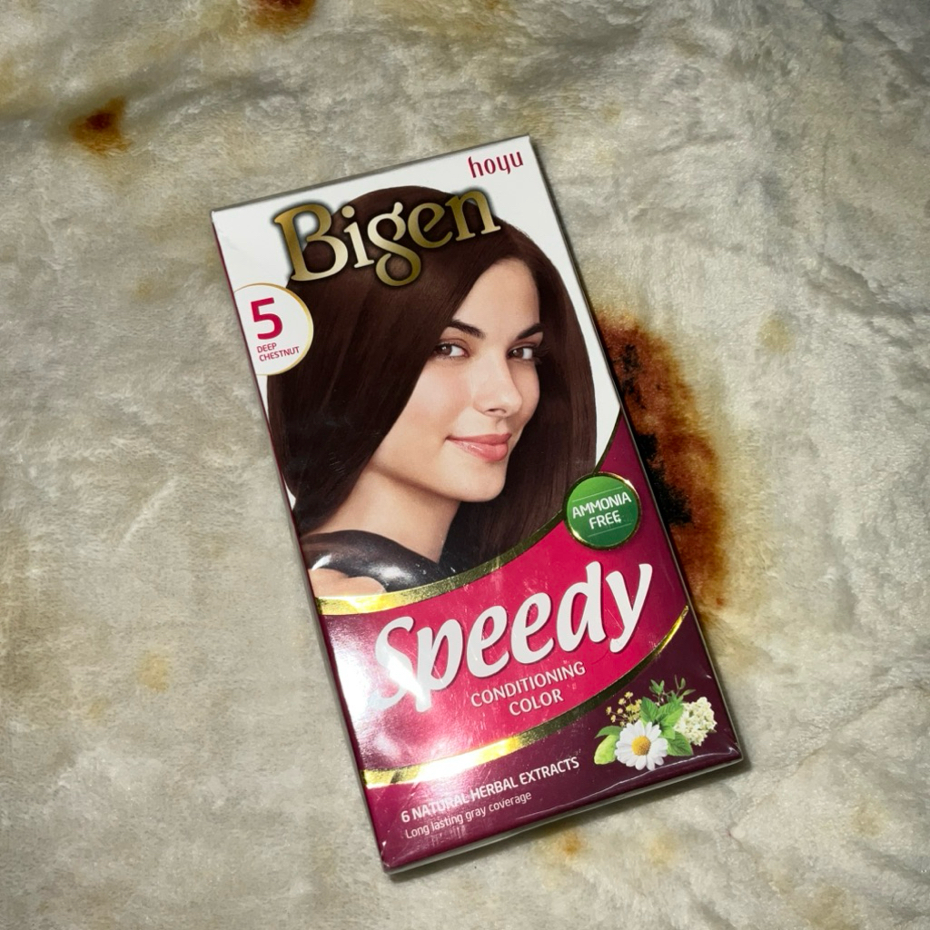 BIGEN Speedy Conditioner Hair Color (Deep Chestnut) | Shopee Philippines