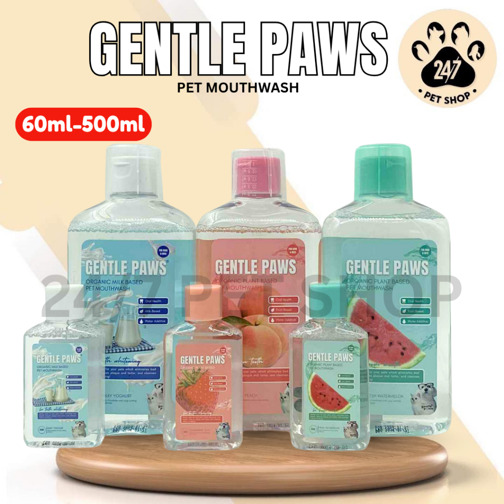 Gentle Paws Water Additives Drink Booster Oral Plant-Based Pet ...