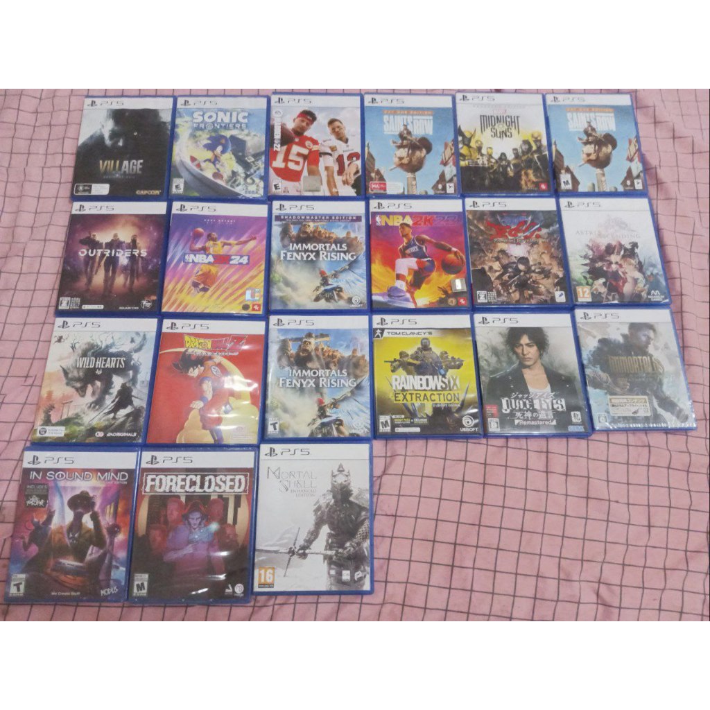 PS5 GAMES FOR SALE VERY CHEAP PLAYSTATION 5 | Shopee Philippines