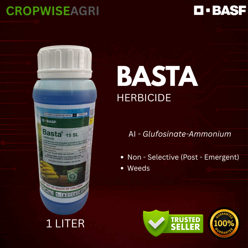 Basf BASTA Herbicide Liter | Shopee Philippines