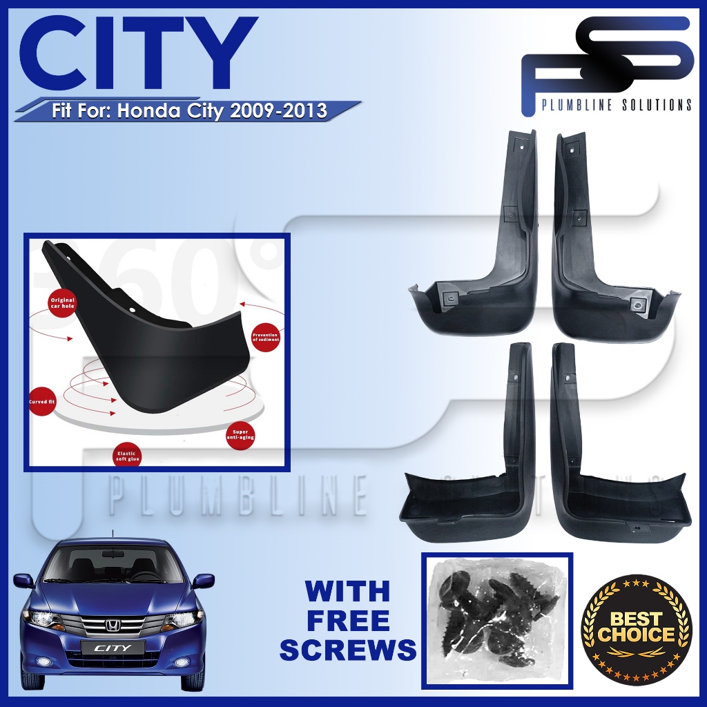 Mud Guard for Honda City 2014 - 2025 / Mobilio 2012 - 2025 Splash Guard ...