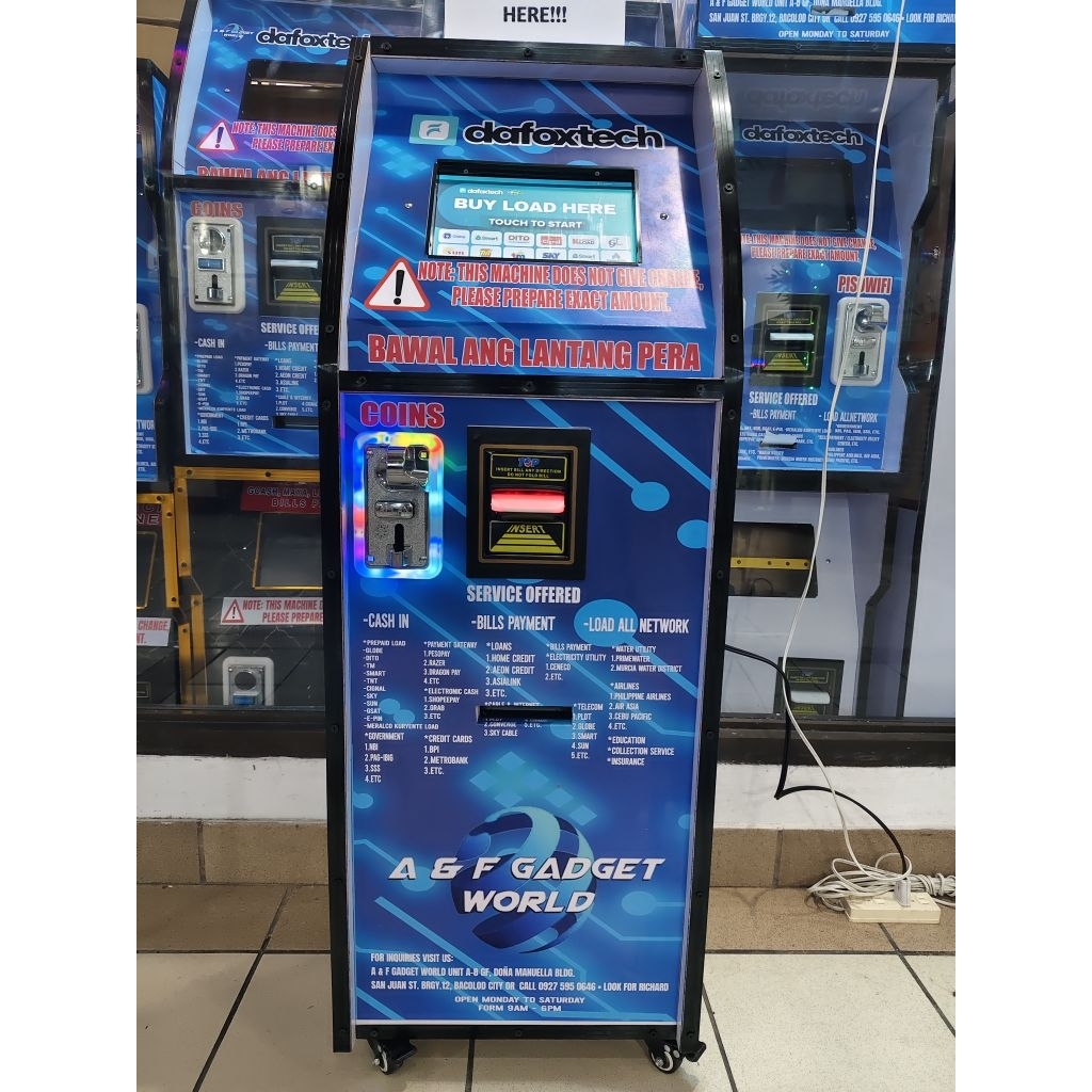 DAFOXTECH KIOSK 3 in 1 Standee(POWERED BY:ECPAY) | Shopee Philippines