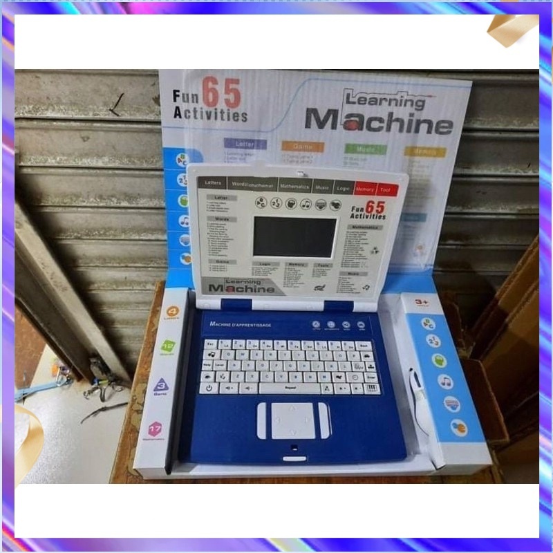 Baby Fourths Kids 65 Fun Activities Educational Learning Machine Laptop ...