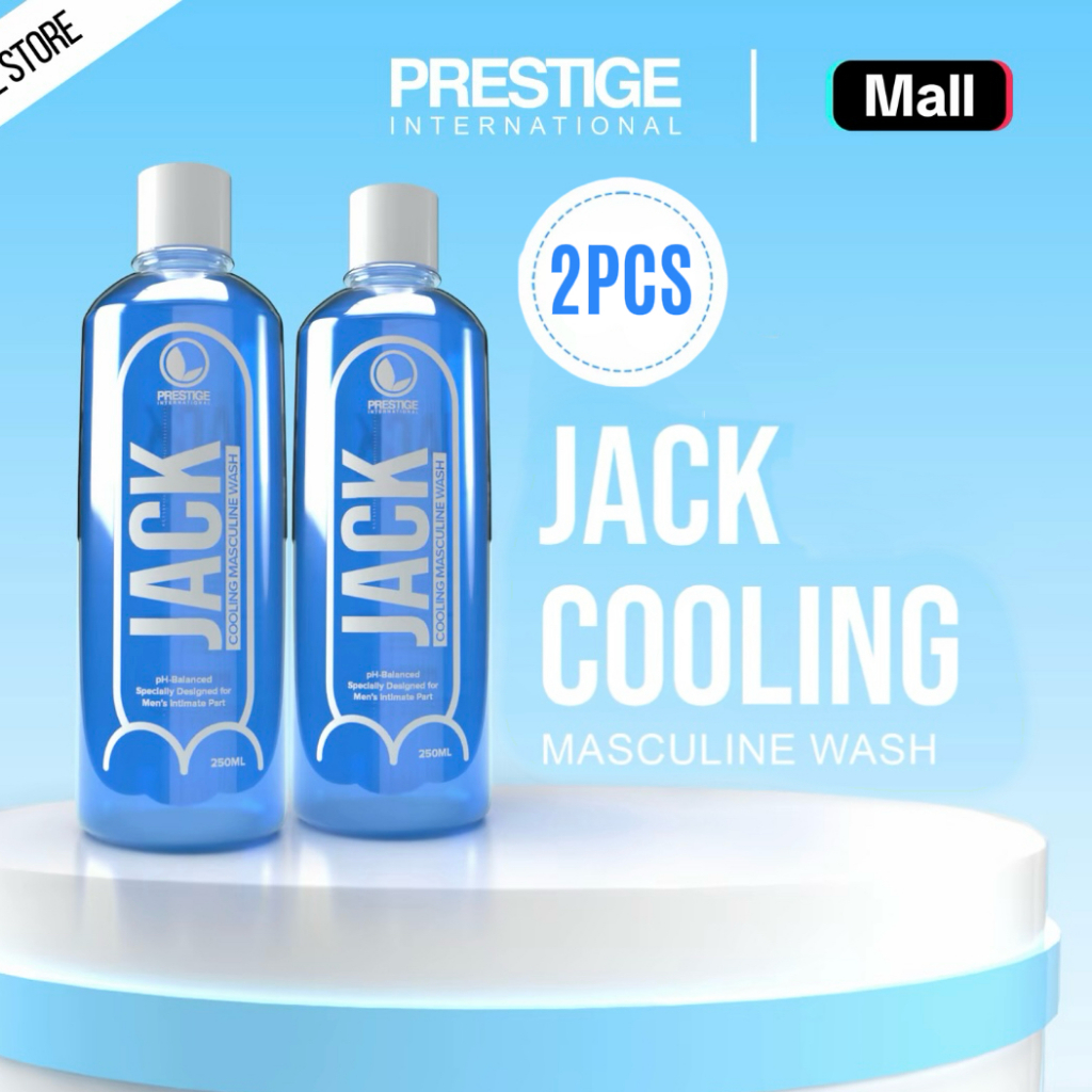 PRESTIGE JACK COOLING MASCULINE WASH FOR MEN 250ML | Shopee Philippines