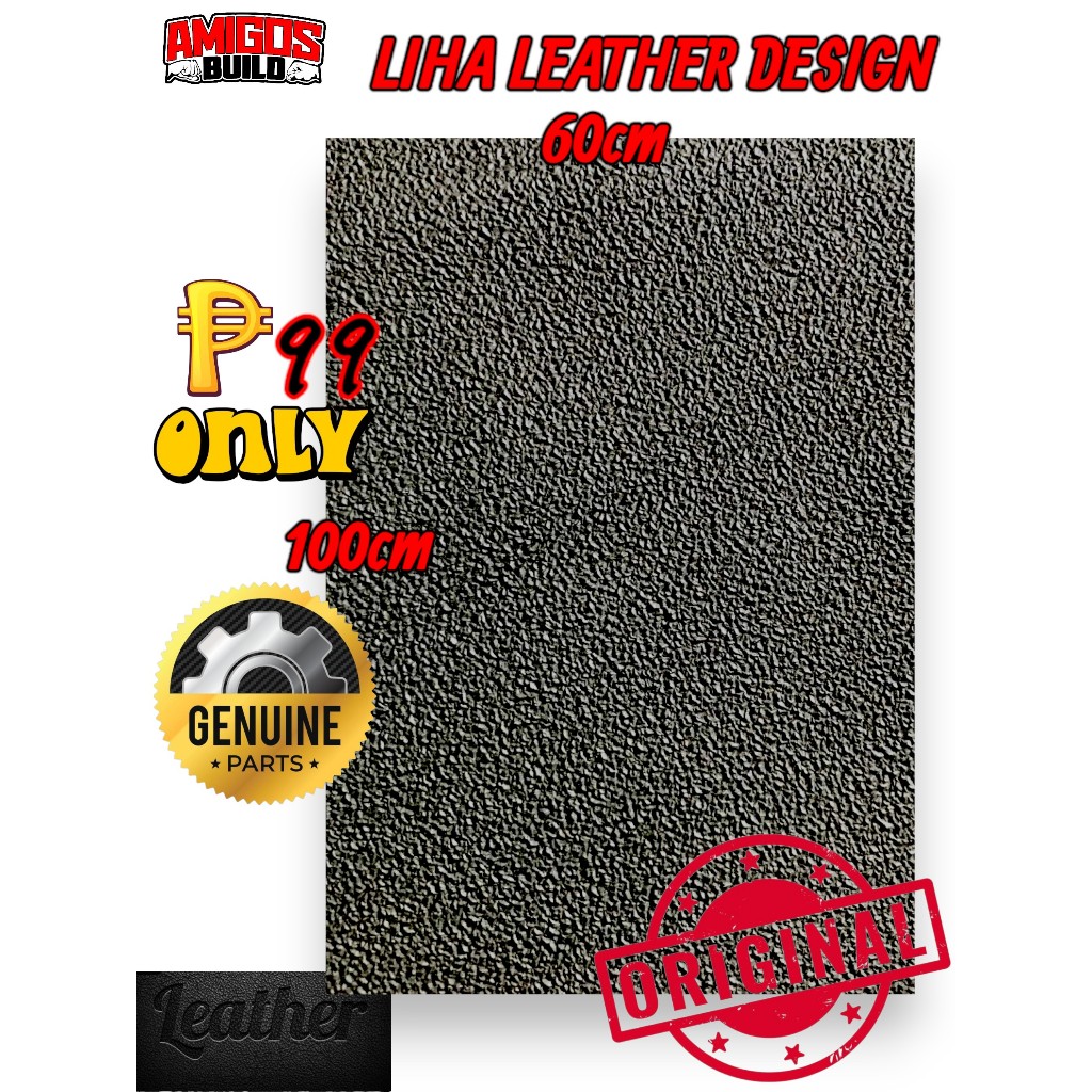 LIHA LEATHER PLAIN SEAT COVER 100cm by 60cm | Shopee Philippines