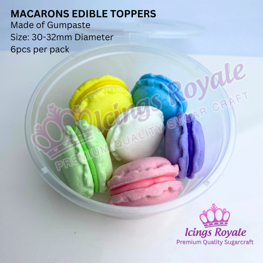 Macarons Edible Cake and Cupcake Topper Candies | Shopee Philippines