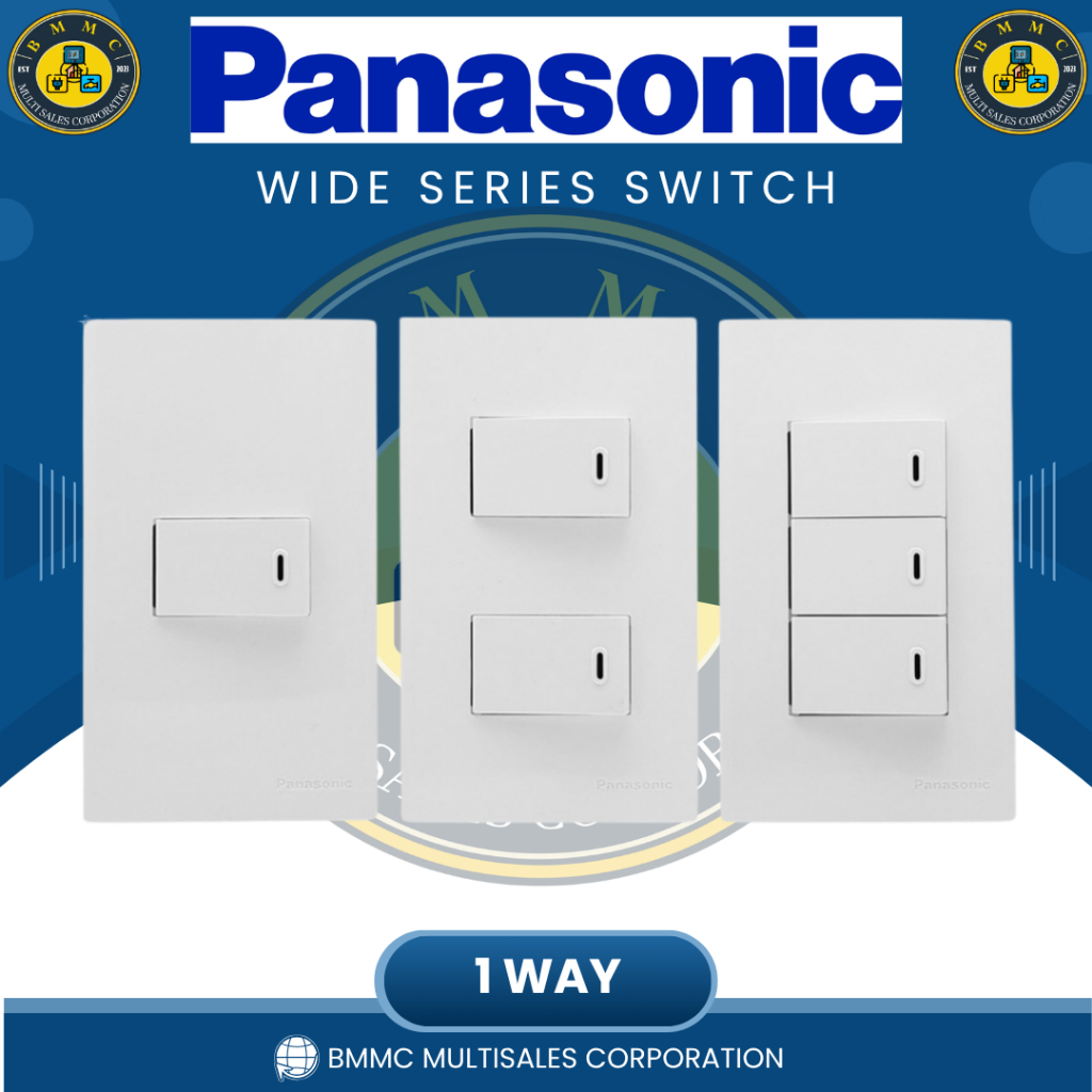 Panasonic Wide Series 1way Switch Set | Shopee Philippines