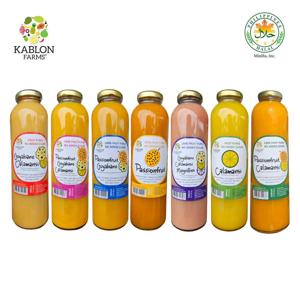 KABLON FARMS Unsweetened Fruit Juices 500ml | Shopee Philippines