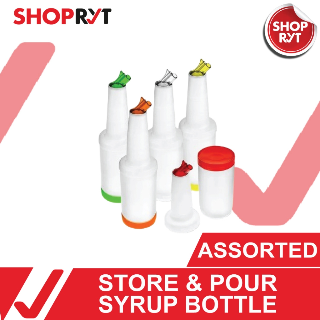 ShopRYT - Store n Pour Syrup Decanter Pourer Store Storage Bottle ...
