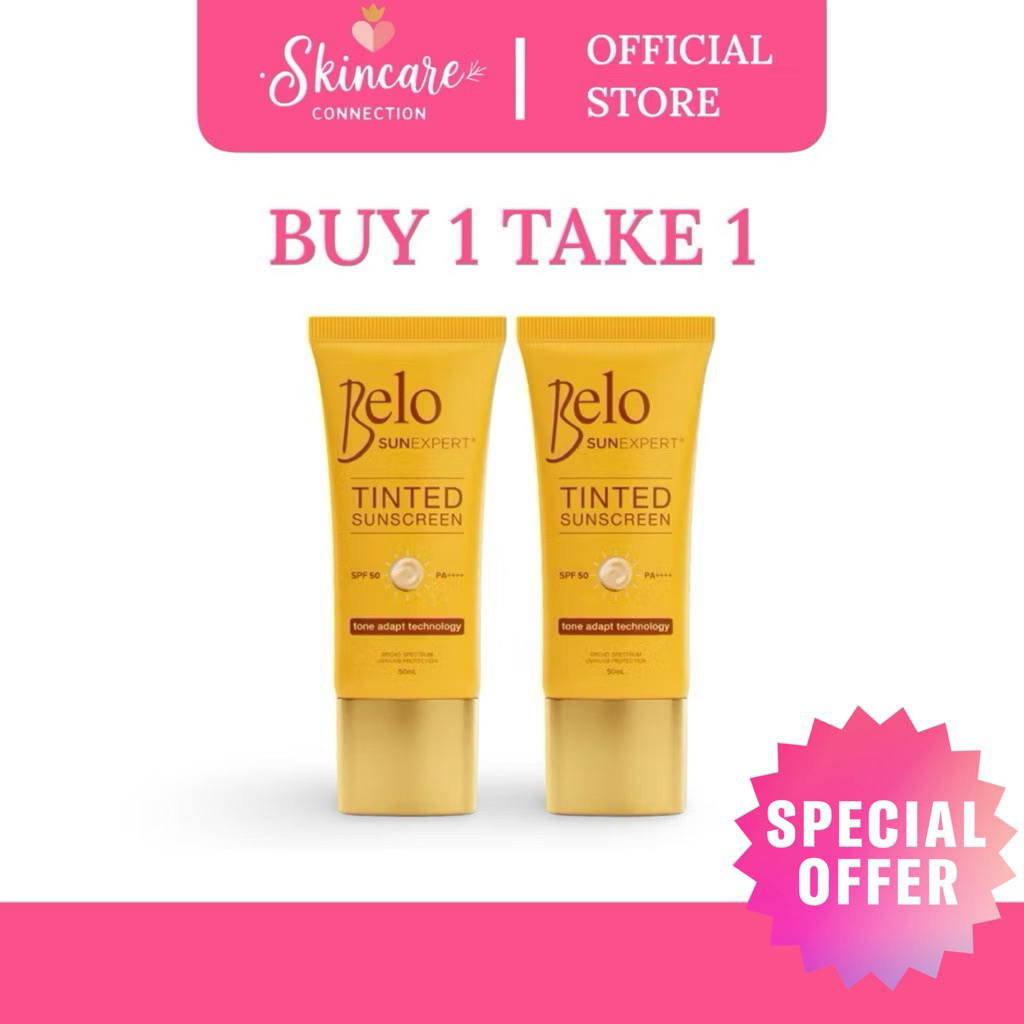 Belo SunExpert Tinted Sunscreen 50ml Spf 50 PA++++ All skin Types ...