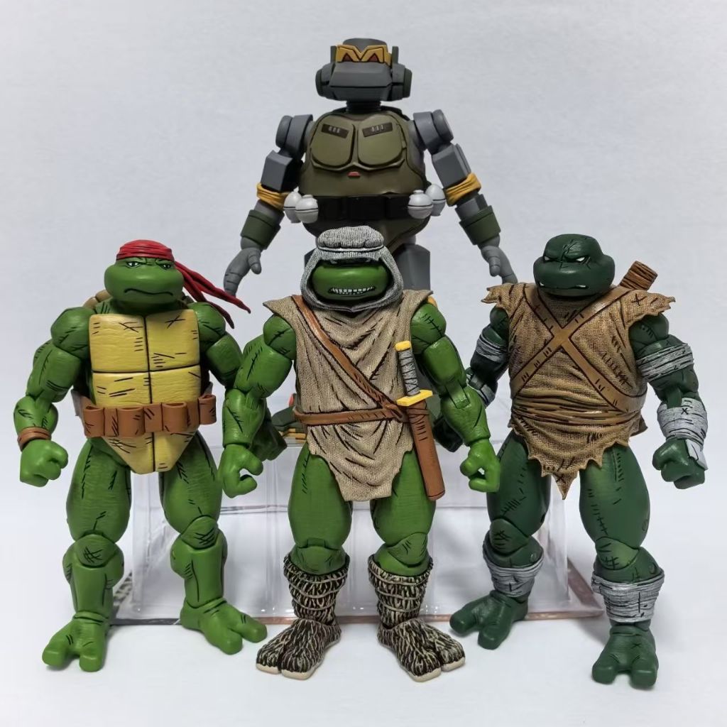 NEC Teenage Mutant Ninja Turtles Rhino Head Shredder Action Figure ...