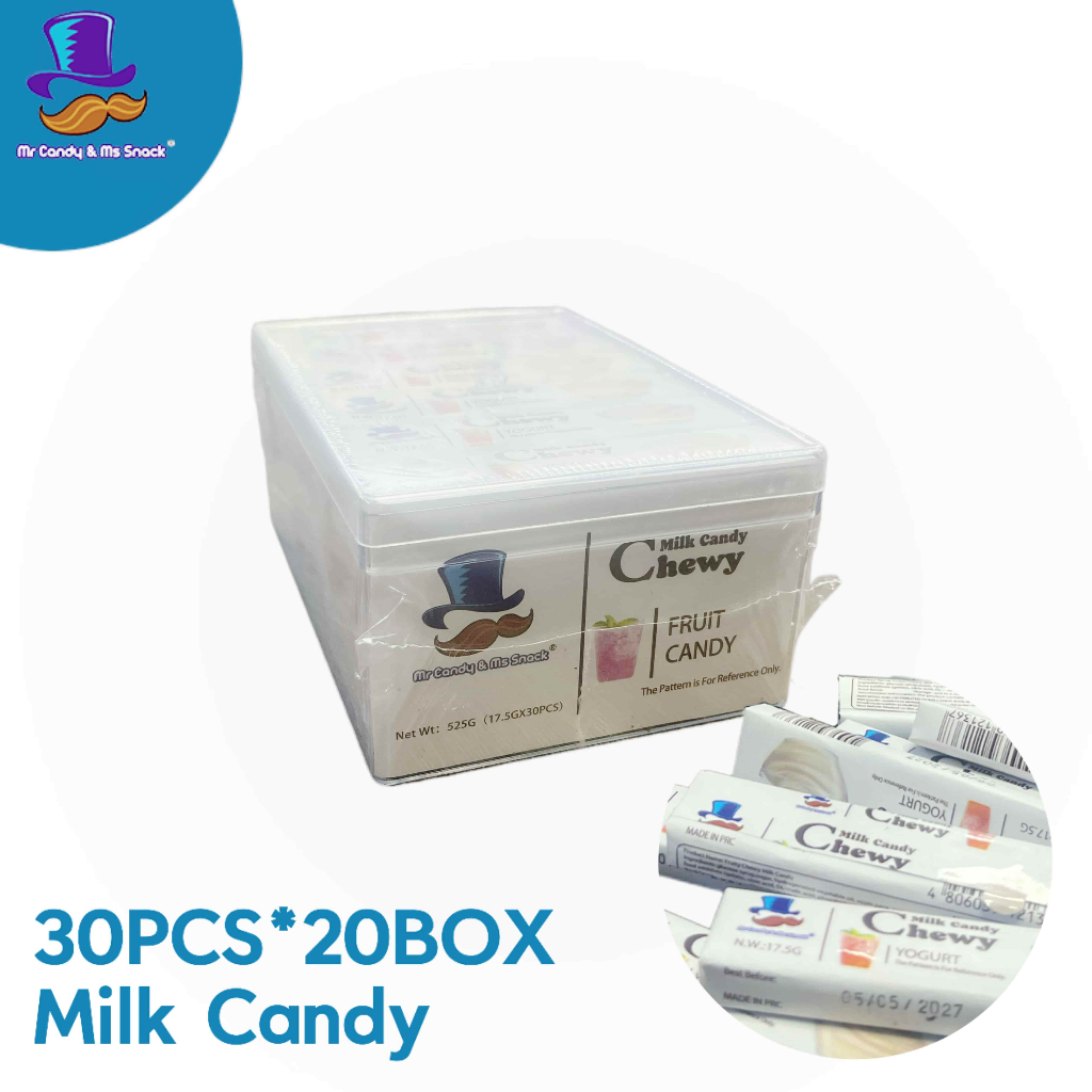 COD【Mr candy 30pcs Milk chewy candy/gummy candy series/milk candy ...