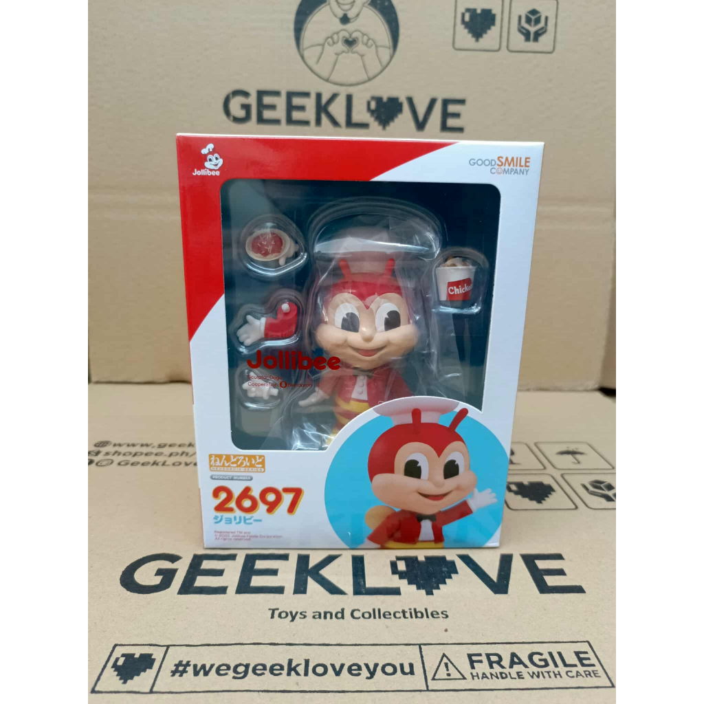 Nendoroid Jollibee (with Exclusive Jollibee Themed Backdrop) | Shopee ...