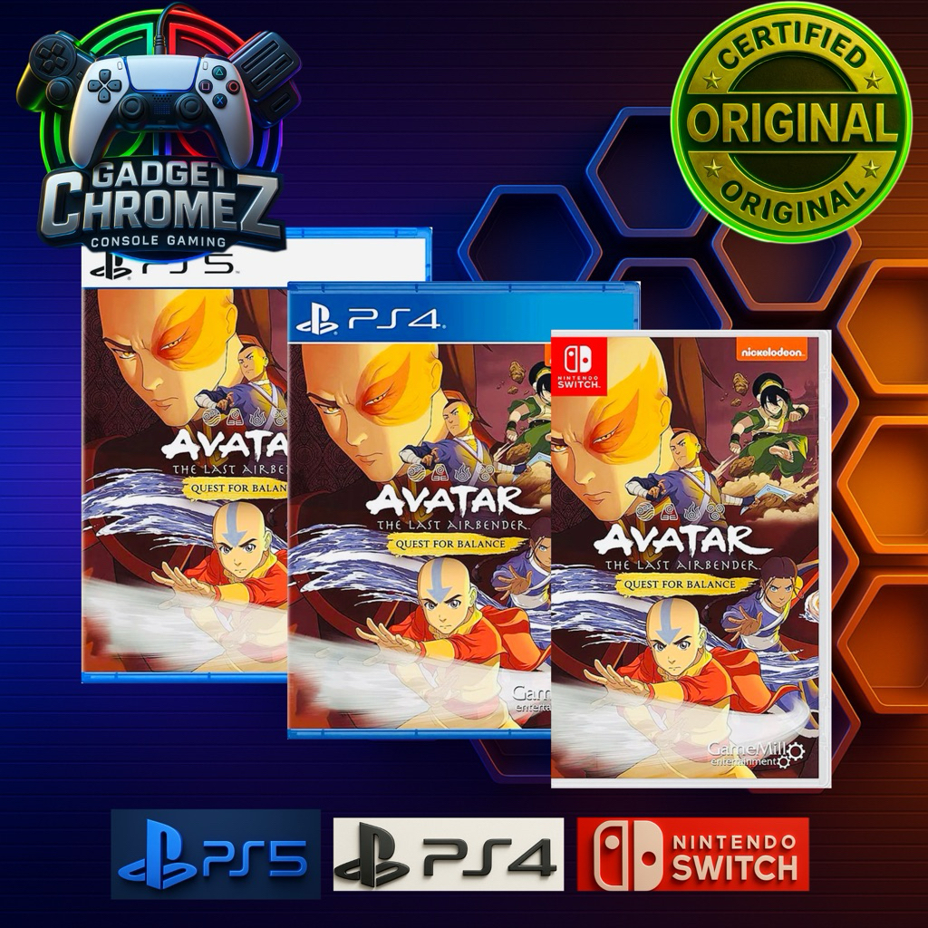 Avatar The Last Airbender Quest For Balance | PS5 / PS4 / Nintendo ...