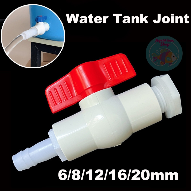 1/2"Tank Joints Aquarium Outlet Bucket Connector Fittings Water Tank ...