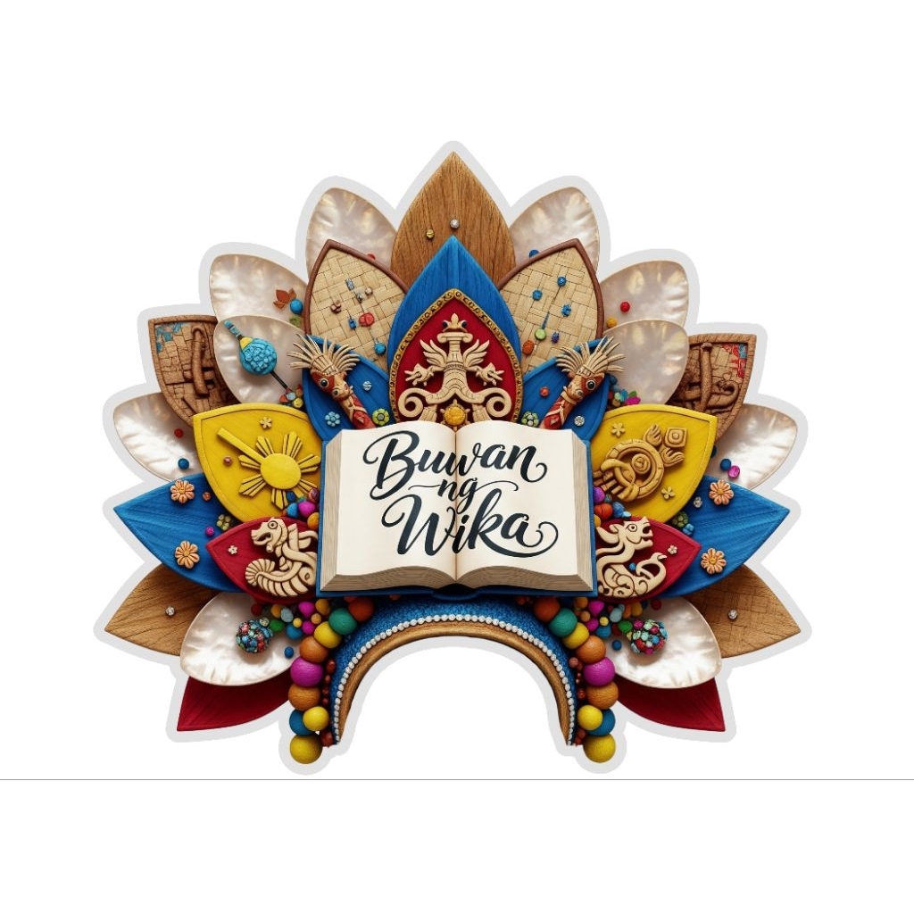 Buwan ng wika Head dress, Head piece 230 gsm photo paper, 30 microns ...