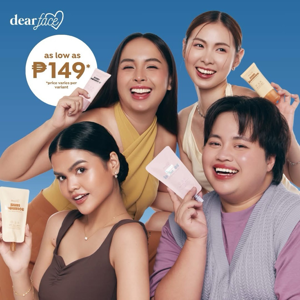 DEAR FACE SUNBOUNCE SUNSCREEN PREMIUM HYBRID TINTED SPF 50+ PA ...