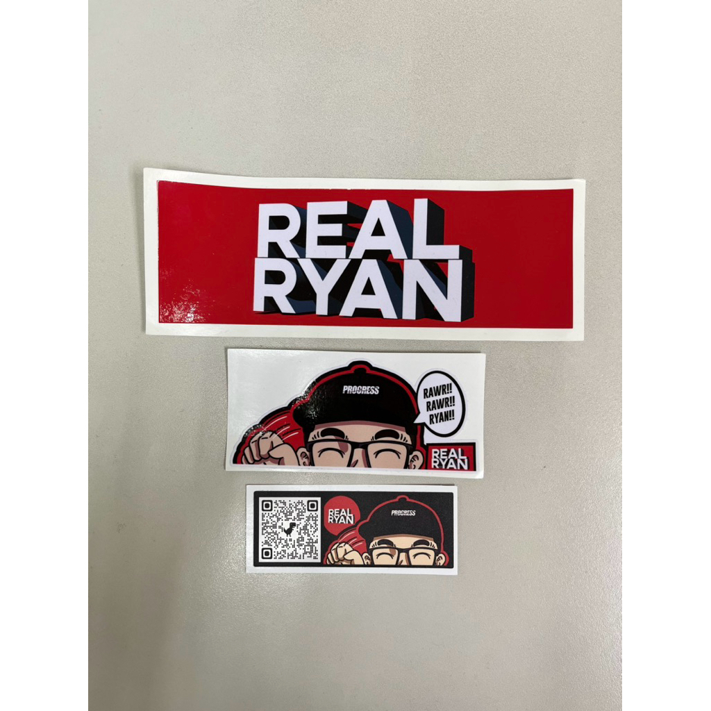 Real Ryan bundle stickers | Shopee Philippines