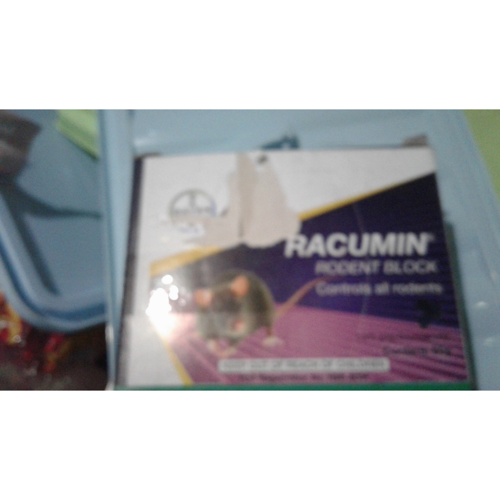 RACUMIN IMPORTED BAYER RODENT BLOCK RATS PEST daga HOUSE ROOM PROTECT ...