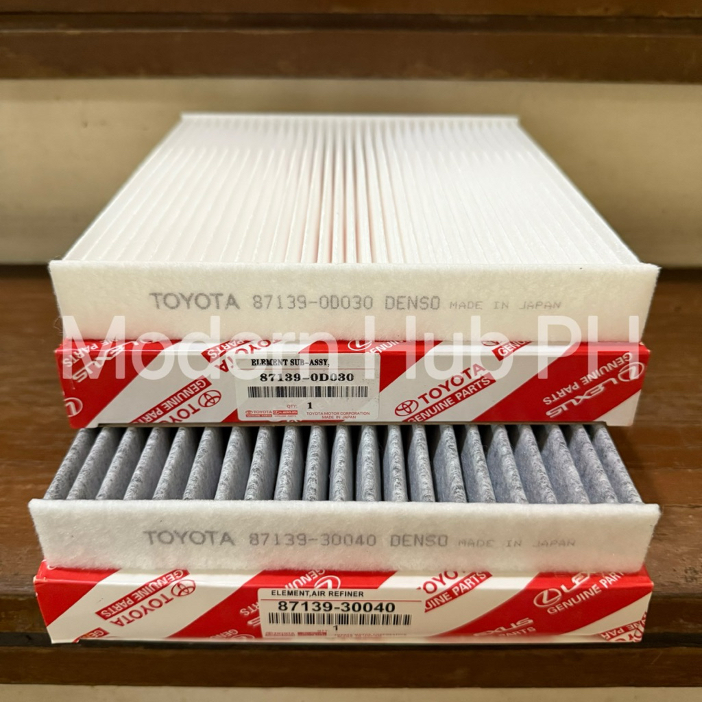 Toyota Cabin Filter 05-15 Fortuner Hilux Innova Rav4 87139-0D030 and ...