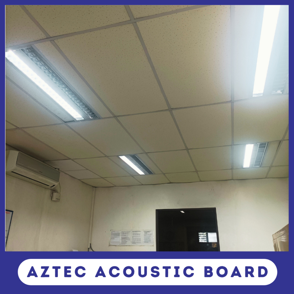 Aztec Acoustic Board - 60cm x 60cm (Fine Fissured) - Ceiling Board ...