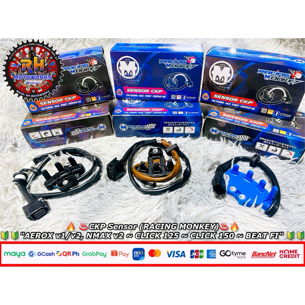 CKP SENSOR AEROX V1/ V2, NMAX V2, CLICK 125/150, BEAT FI (RACING MONKEY ...
