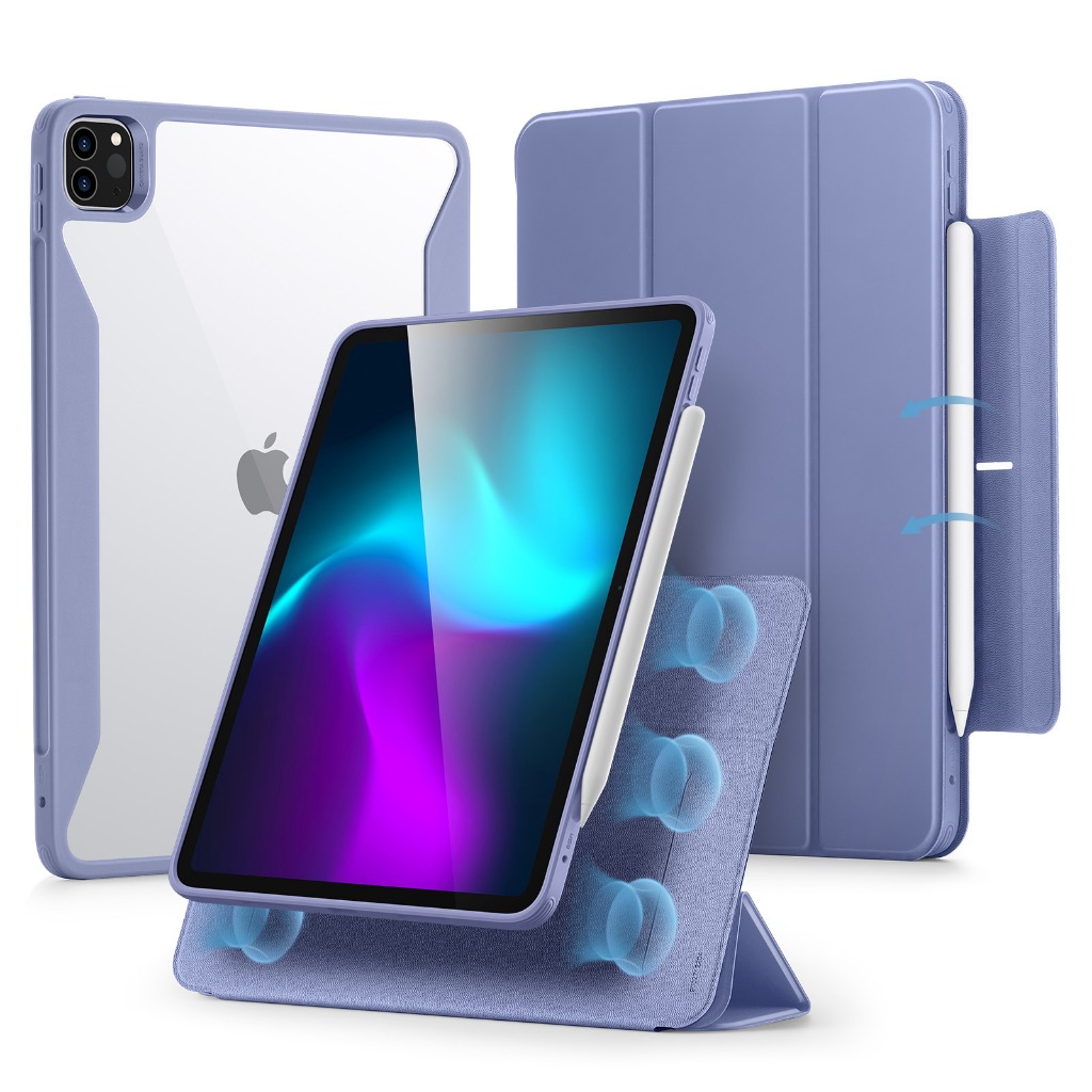ESR Rebound Hybrid Case 360, Compatible with iPad - Lavender | Shopee ...