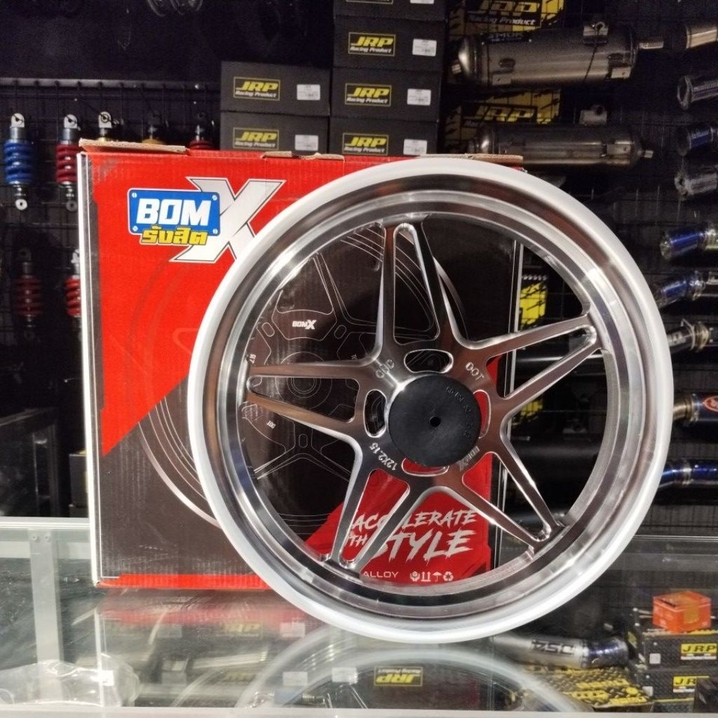 Bom x mags for giorno125 silver starmags made in Thailand | Shopee ...