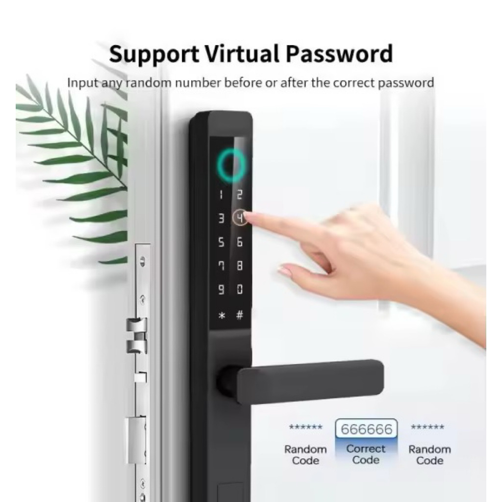 LOOCK G16 Waterproof Smart Sliding Door Lock TTLOCK app Biometric ...