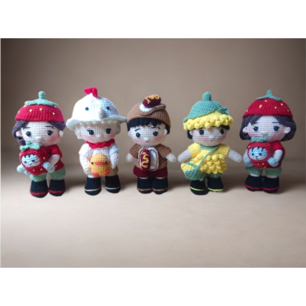 SB19 Crochet Doll 5 inches Tall Handmade (please read description ...