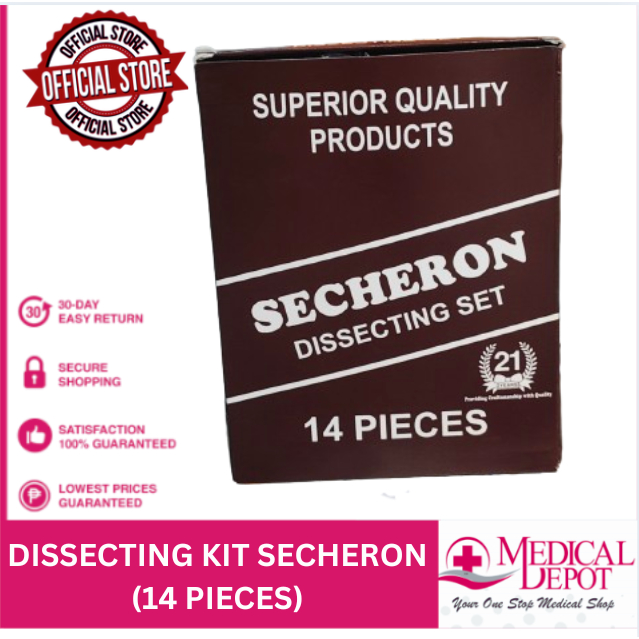DISSECTING KIT SECHERON (14 PIECES) | Shopee Philippines