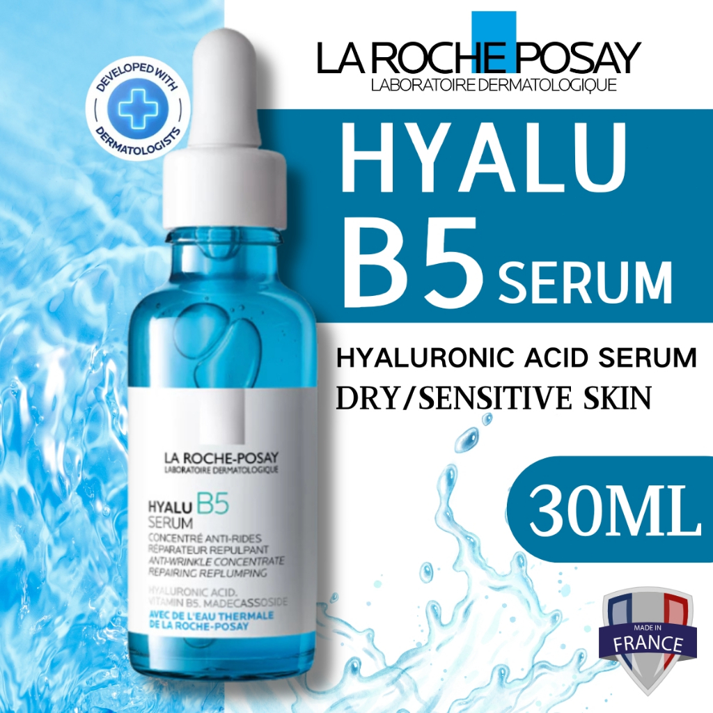 La Roche Posay Hyalu B5 Pure Hyaluronic Acid Face Serum Anti-Aging Anti ...