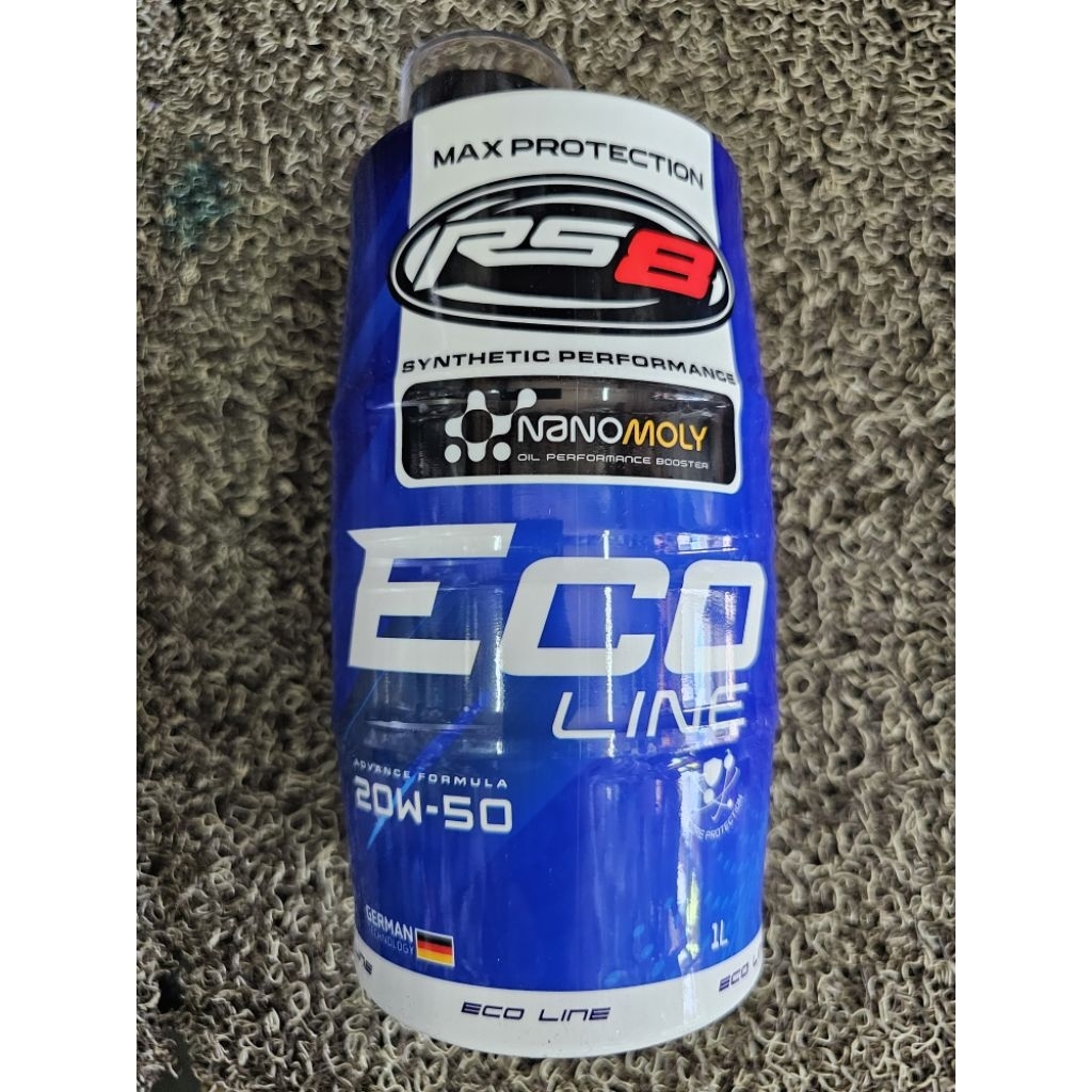 RS8 “Eco Line” 4T Engine Oil 20W-50 API SL | Shopee Philippines