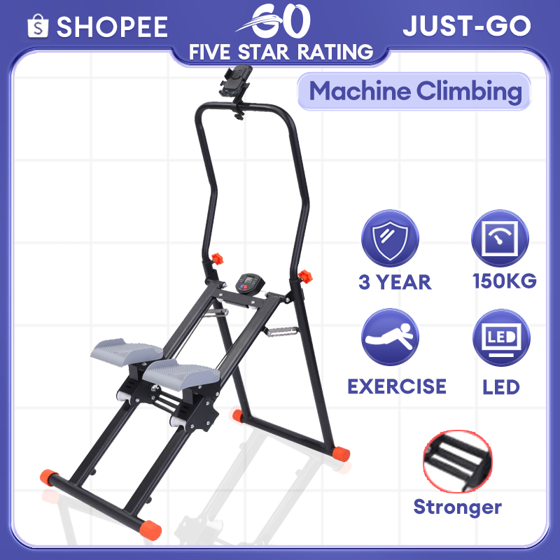 Machine Climbing Stepper Foldable Master Climber Stepper Cardio Fitness ...