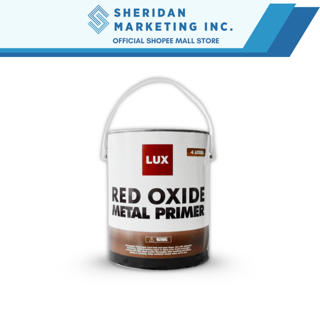 Lux Red Oxide Primer 4L | Shopee Philippines