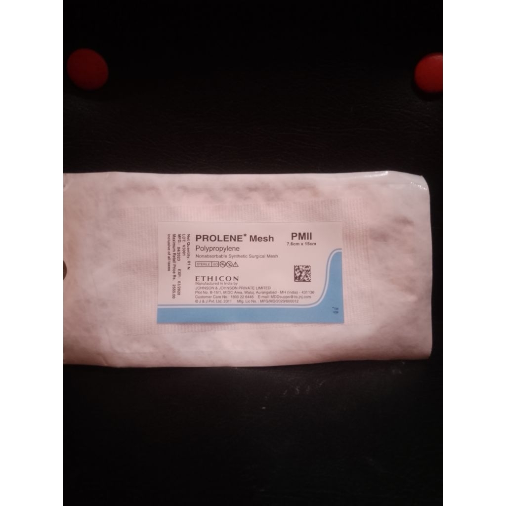 Prolene mesh polypropylene 3×6(7.6×15cm) 1pc | Shopee Philippines