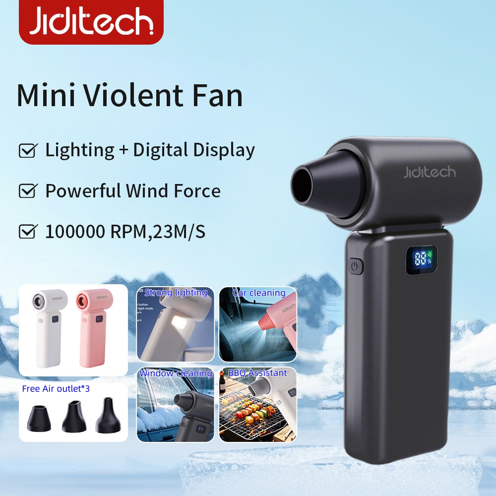 Jiditech Mini Jet Fan Violent Fan Turbo Charged Fan 100000RPM ...