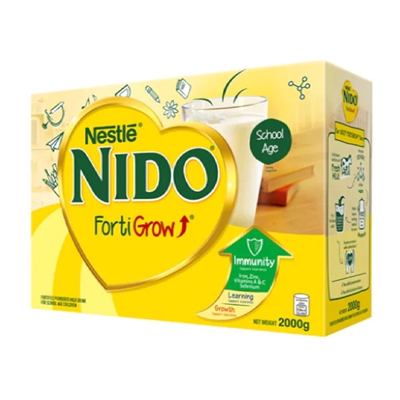 NIDO FORTIGROW 2kg for children above 5 years old | Shopee Philippines