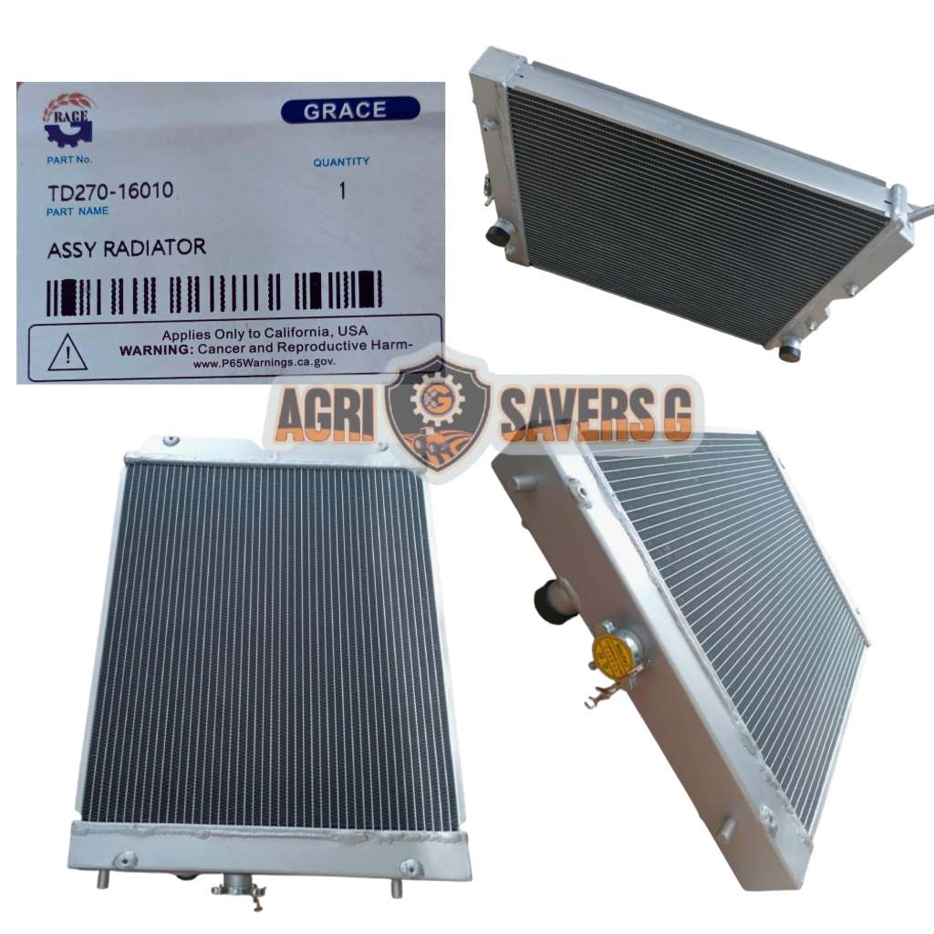 ASSY RADIATOR TD270-1601-0 DC70 ALL ALUMINIUM | Shopee Philippines