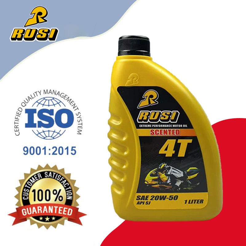 RUSI Extreme Performance 20W-50 Motor Oil 4T – API SJ Scented for ...