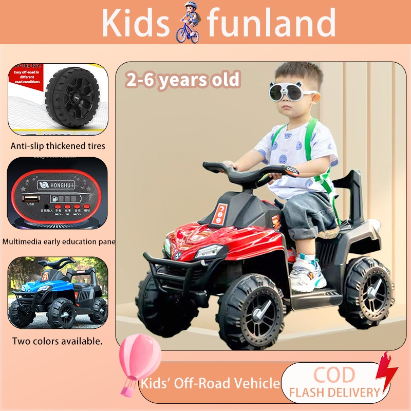 Children's Toy Car Kids Off-road Toy Car 2-6 years old Early Education ...