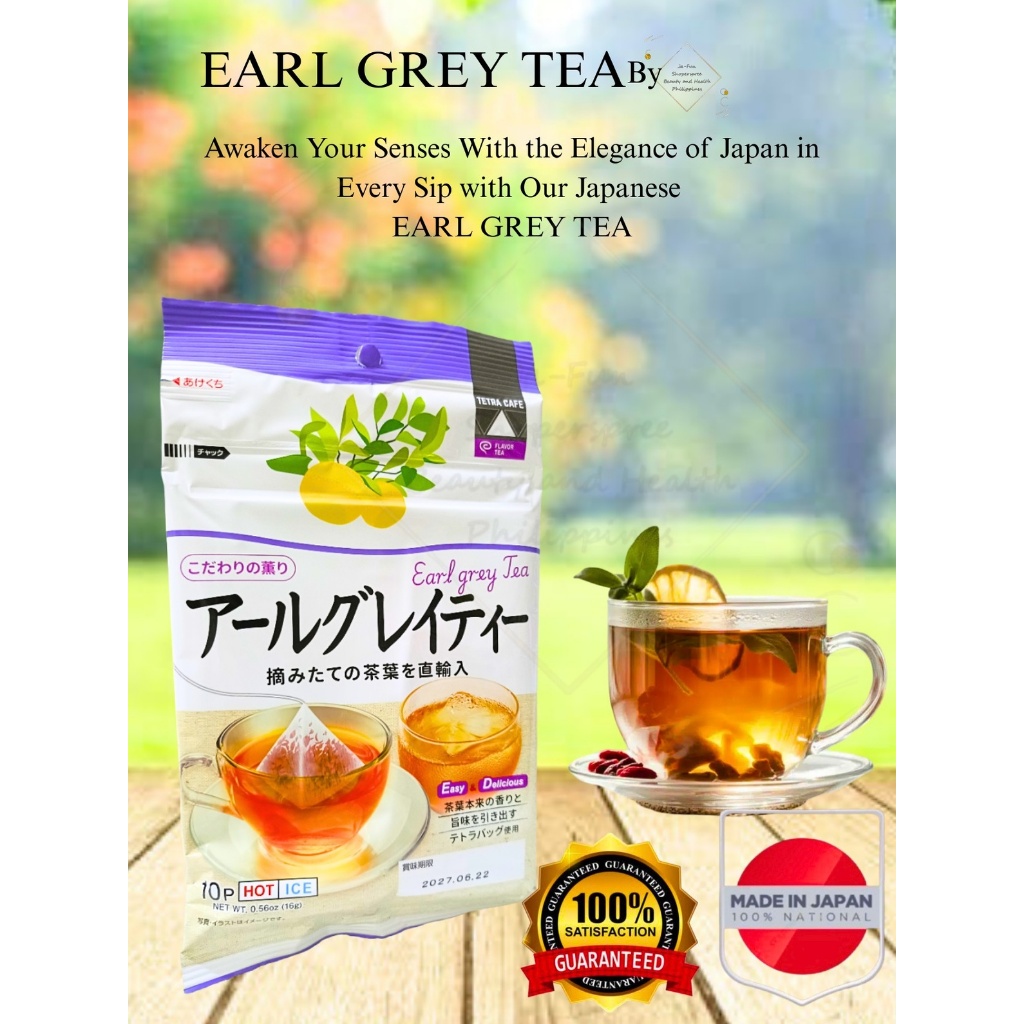 Japan Daiso Earl Grey Tea – Classic Fragrant Blend with Immune-Boosting ...