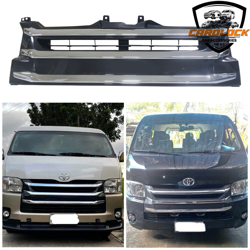 Toyota Hiace GL Grandia Super Grandia Grill Modelista Design 2014 2015 ...