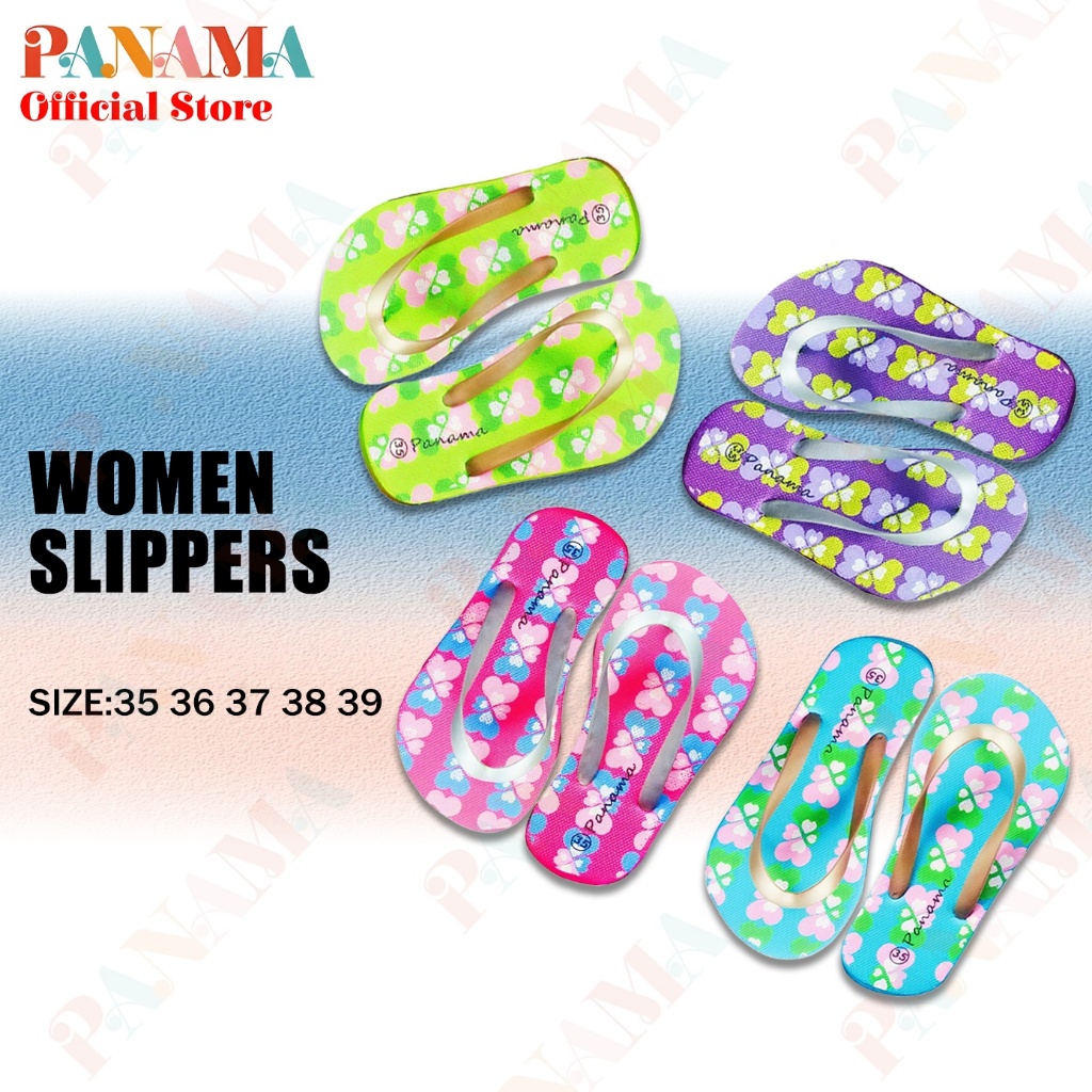 PANAMA Slippers For Women Flip-Flops For Women For Girls Tsinelas ...