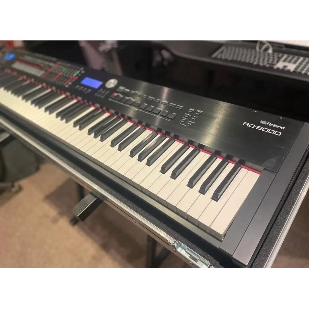 Roland RD-2000 88 Weighted Keys Digital Stage Piano With THON Flight ...