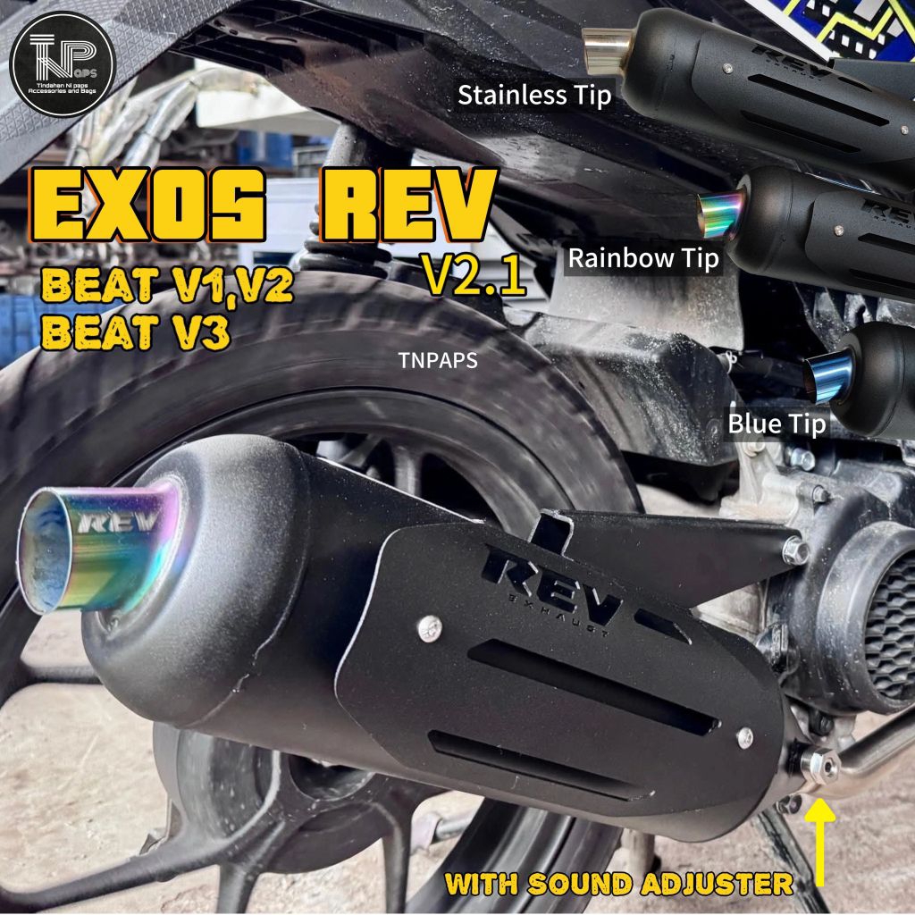 EXOS REV V2.1 for BEAT V1,V2,V3 with Sound Adjuster Low-High Bassy ...